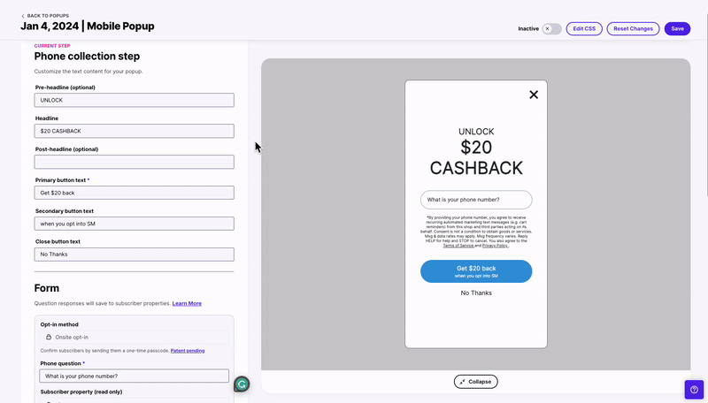 Set Up Your Fondue Integration – Postscript
