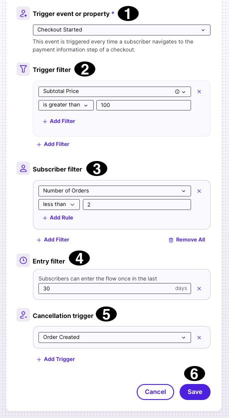 Create an Automation Flow – Postscript