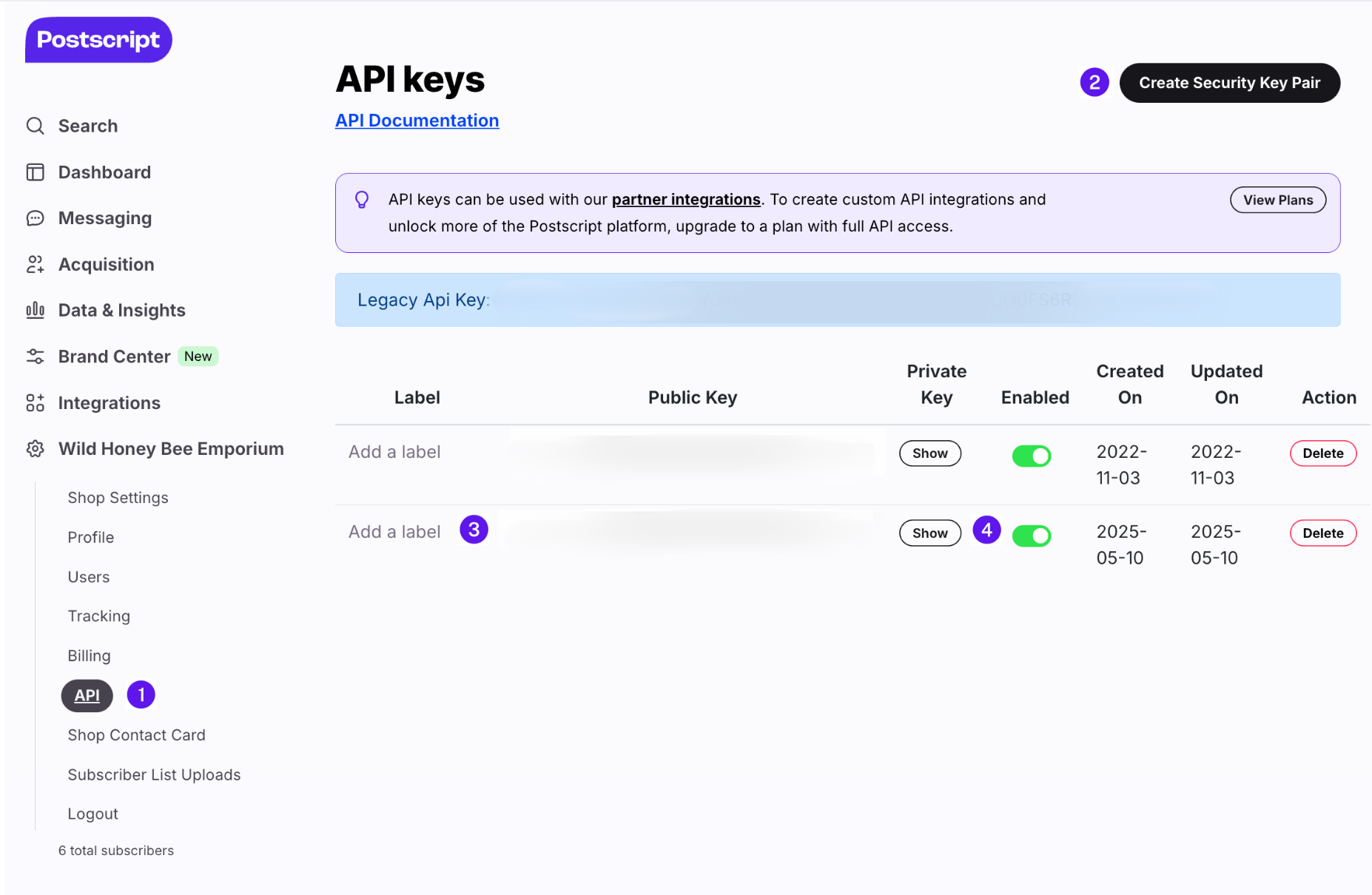 Set Up Your Bubblehouse Integration – Postscript