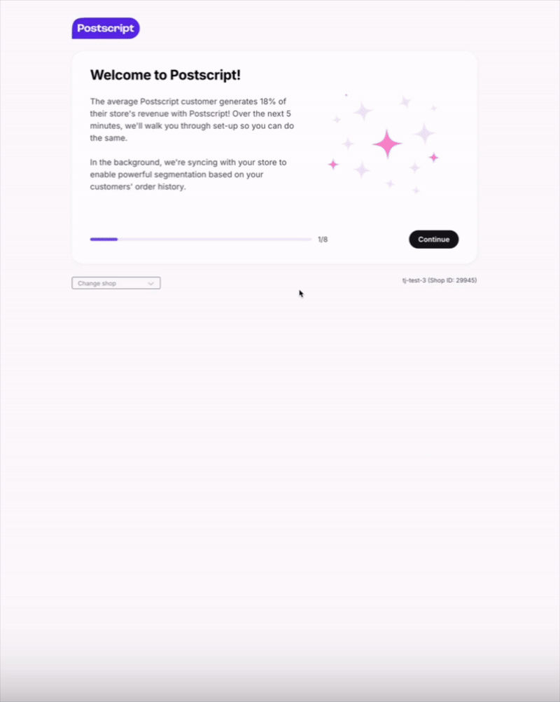 Embed Postscript SDK via Shopify Theme App Extension – Postscript